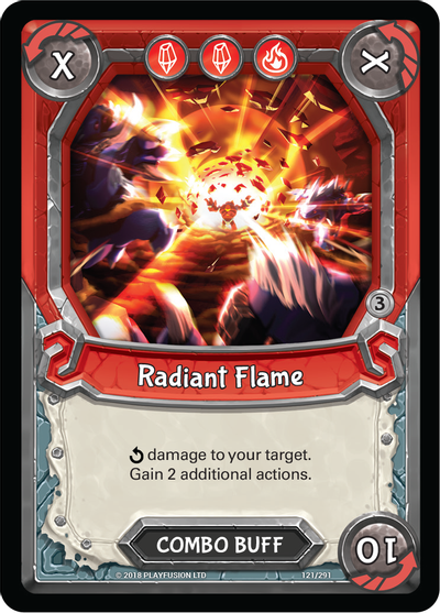 Radiant Flame (Claimed) - Kindred - Lightseekers TCG - TCGplayer.com