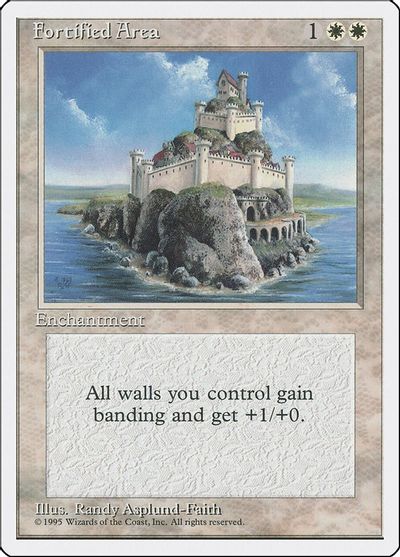 Fortified Area - Fourth Edition - Magic: The Gathering - TCGplayer.com
