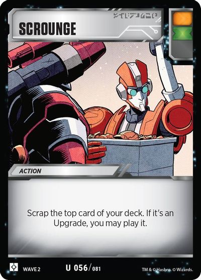 Scrounge - Rise of the Combiners - Transformers TCG - TCGplayer.com