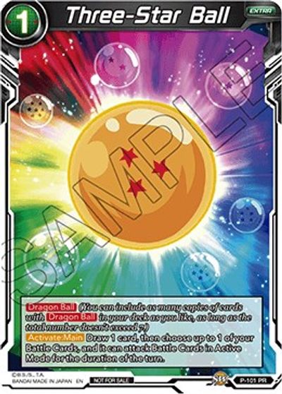 Three-Star Ball - Promotion Cards - Dragon Ball Super CCG - TCGplayer.com