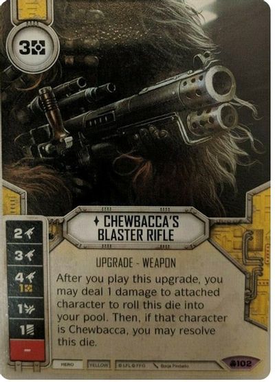 Chewbacca's Blaster Rifle - Convergence - Star Wars: Destiny - TCGplayer.com