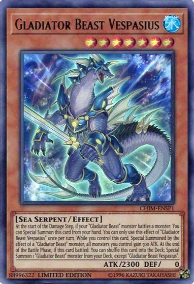 Buy Gladiator Beast Vespasius (CHIM-ENSP1) - Chaos Impact at TCGplayer.com