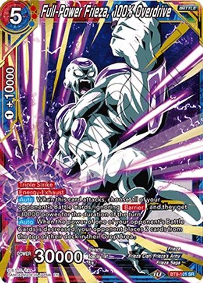 Buy Full-Power Frieza, 100% Overdrive - Universal Onslaught at ...