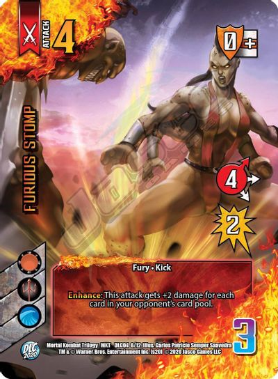 Furious Stomp - Mortal Kombat DLC - UniVersus - TCGplayer.com
