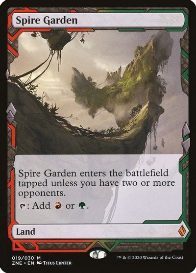 Spire Garden Zendikar Rising Expeditions Magic The Gathering