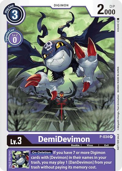 Buy DemiDevimon - P-034 - Digimon Promotion Cards at TCGplayer.com