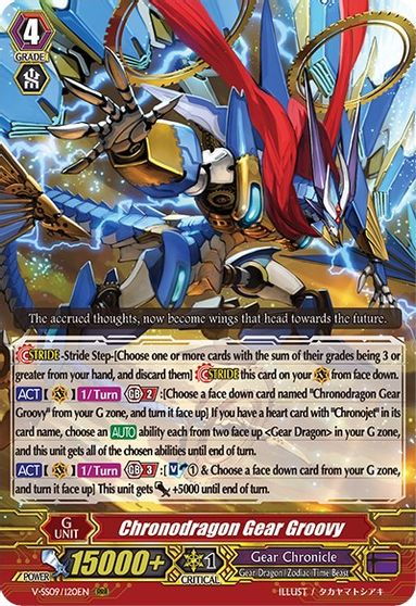 Chronodragon Gear Groovy - V-SS09: Revival Selection - Cardfight ...
