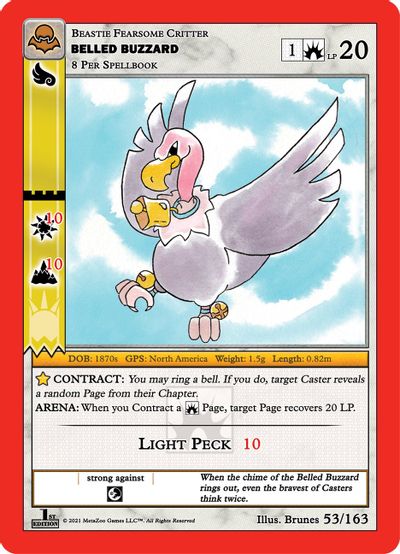 Buy Belled Buzzard - Nightfall: First Edition at TCGplayer.com