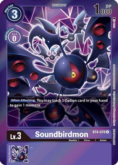 Soundbirdmon (Event Pack 2) - Great Legend - Digimon Card Game ...