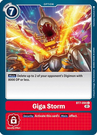 Buy Giga Storm - Next Adventure at TCGplayer.com