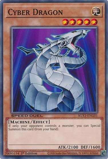 Cyber Dragon - Speed Duel GX: Duel Academy Box - YuGiOh - TCGplayer.com