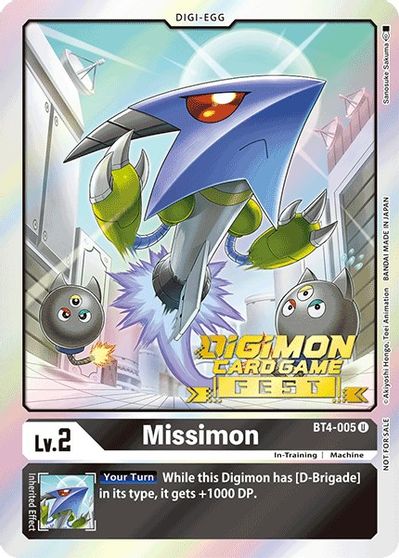 Missimon (Digimon Card Game Fest 2022) - Great Legend - Digimon Card ...