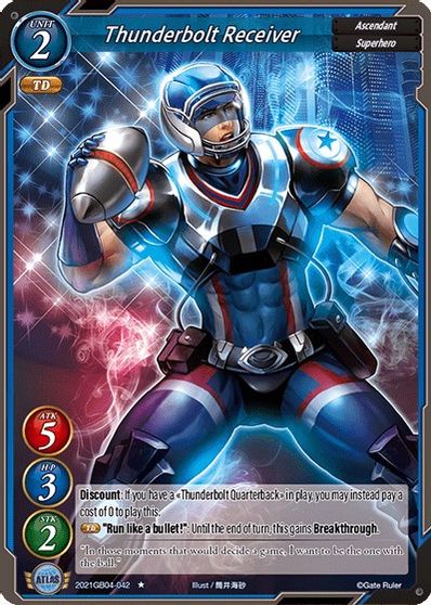 Thunderbolt Receiver - Become the Hero! - Gate Ruler - TCGplayer.com