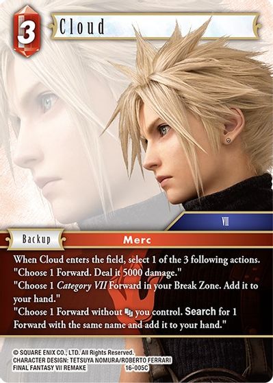 Cloud - Emissaries of Light - Final Fantasy TCG - TCGplayer.com