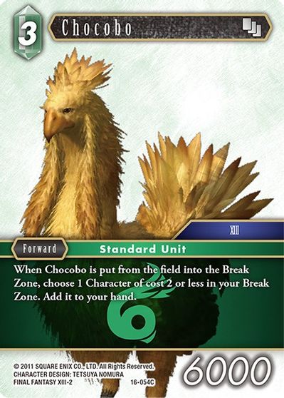 Chocobo - Emissaries of Light - Final Fantasy TCG - TCGplayer.com