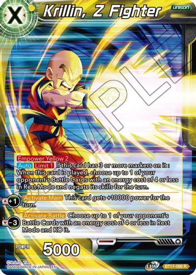 Buy Krillin, Z Fighter - Ultimate Squad at TCGplayer.com