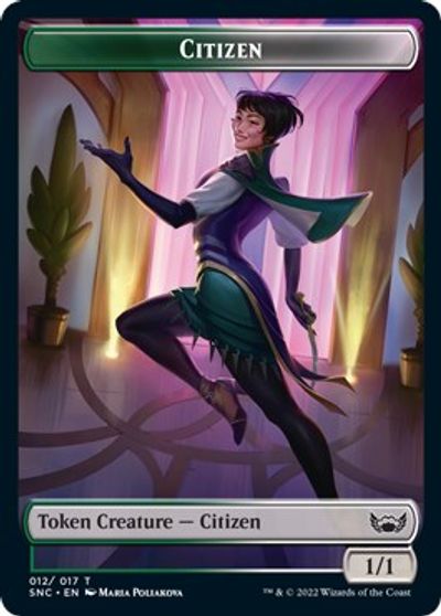 Citizen Token - Streets of New Capenna - Magic: The Gathering - TCGplayer.com