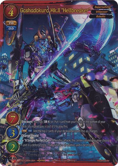 Gashadokuro Mk.ll "Hellbreaker" (Full Art) - Become the Hero! - Gate Ruler - TCGplayer.com