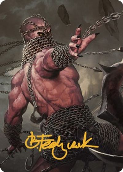 Buy Chain Devil Art Card (Gold-Stamped Signature) - Art Series ...