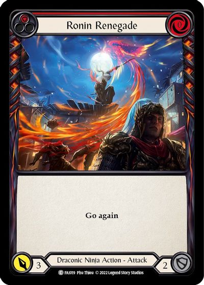 Buy Ronin Renegade (Red) - Blitz Deck: Uprising - Fai at TCGplayer.com