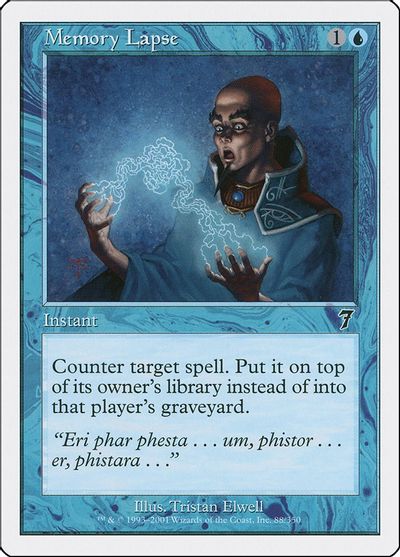 Memory Lapse - 7th Edition - Magic: The Gathering - TCGplayer.com