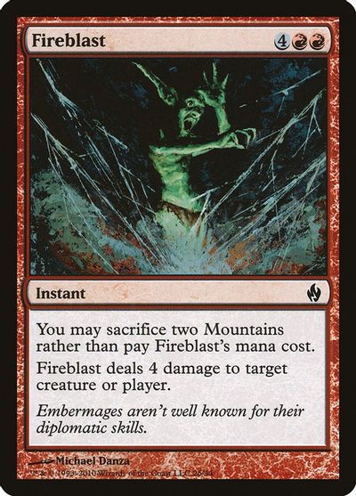 Fireblast - Premium Deck Series: Fire and Lightning - Magic: The ...