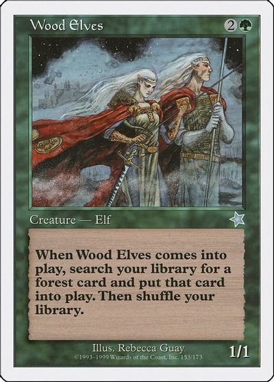 Wood Elves - Starter 1999 - Magic: The Gathering - TCGplayer.com