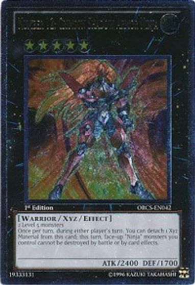 Number 12: Crimson Shadow Armor Ninja (UTR) - Order of Chaos - YuGiOh ...