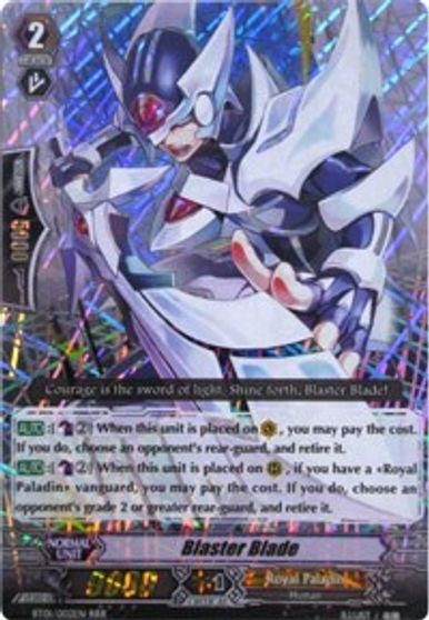 Blaster Blade - Descent of the King of Knights - Cardfight Vanguard ...