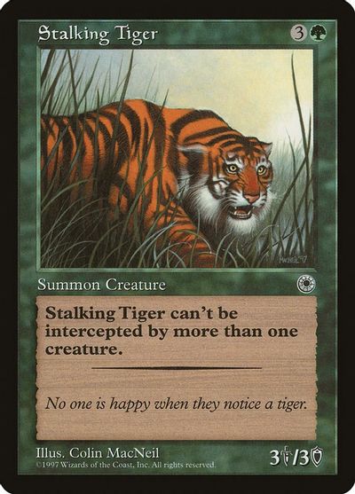 Buy Stalking Tiger - Portal at TCGplayer.com