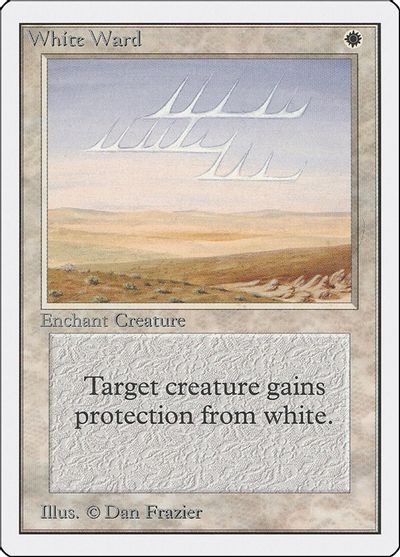 White Ward - Unlimited Edition - Magic: The Gathering - TCGplayer.com