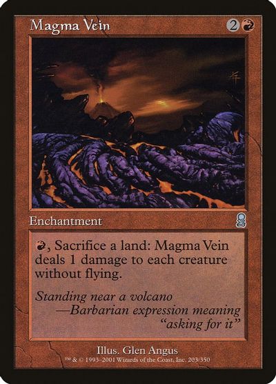 Magma Vein - Odyssey - Magic: The Gathering - TCGplayer.com