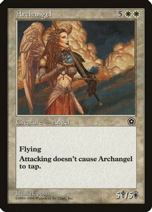 Archangel - Portal Second Age - Magic: The Gathering