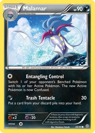 Malamar - XY - Ancient Origins - Pokemon