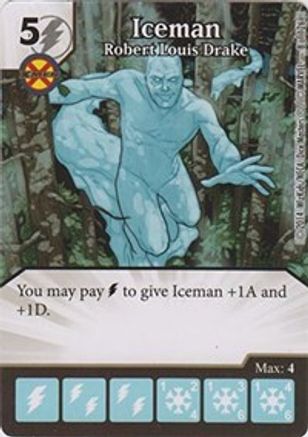Iceman - Robert Louis Drake - The Uncanny X-Men - Dice Masters