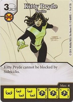 Kitty Pryde - Sprite - The Uncanny X-Men - Dice Masters