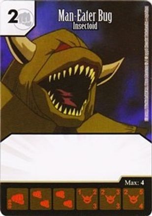 Man-Eater Bug - Insectoid - Yu-Gi-Oh! Series One - Dice Masters