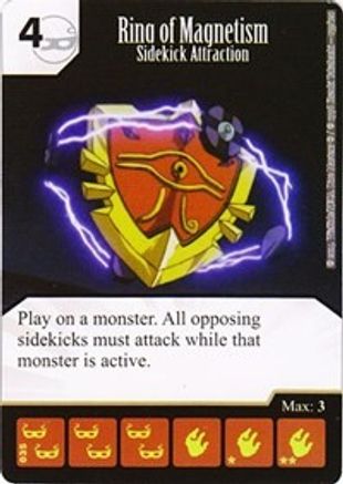 Ring of Magnetism - Sidekick Attraction - Yu-Gi-Oh! Series One - Dice ...