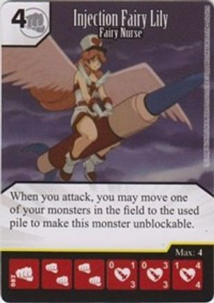 Injection Fairy Lily - Fairy Nurse - Yu-Gi-Oh! Series One - Dice Masters