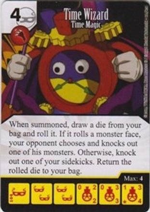 Time Wizard - Time Magic - Yu-Gi-Oh! Series One - Dice Masters