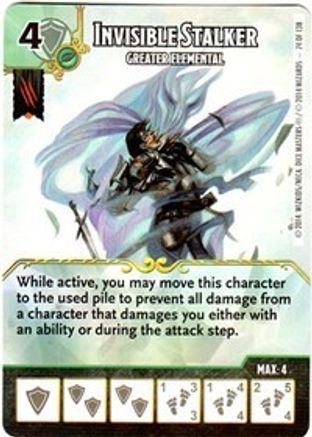 Invisible Stalker - Greater Elemental - D&D: Battle for Faerun - Dice ...