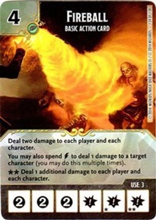 Fireball - D&D: Battle for Faerun - Dice Masters