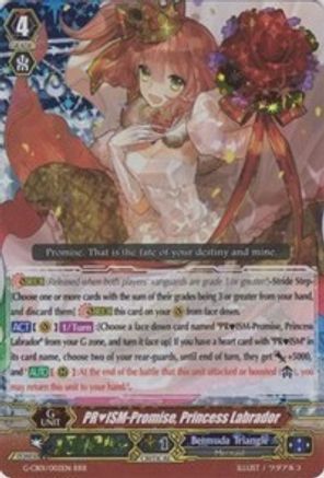 PRISM-Promise, Princess Labrador - G-CB01: Academy of Divas - Cardfight Vanguard