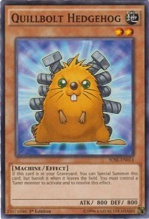 Quillbolt Hedgehog - Structure Deck: Synchron Extreme - YuGiOh