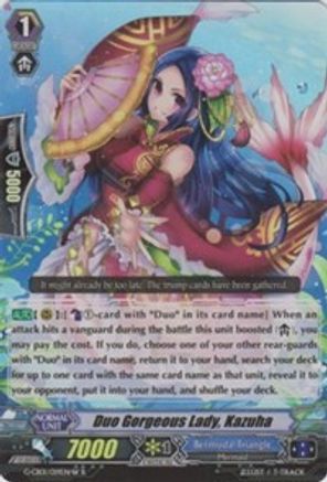 Duo Gorgeous Lady, Kazuha (W - RR Foil) - G-CB01: Academy of Divas - Cardfight Vanguard