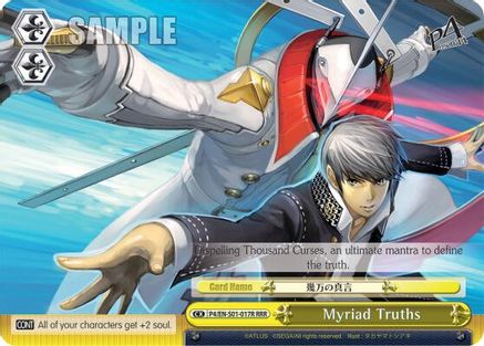 Myriad Truths (RRR) - Persona 4 ver.E - Weiss Schwarz