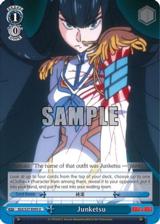 Junketsu - KILL la KILL - Weiss Schwarz