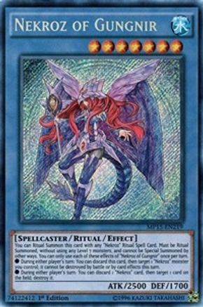 Nekroz of Gungnir - 2015 Mega-Tins Mega Pack - YuGiOh