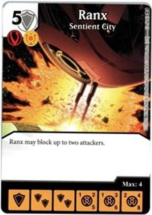 Ranx - Sentient City - War of Light - Dice Masters