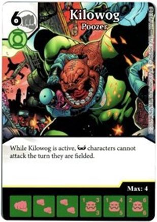 Kilowog - Poozer - War of Light - Dice Masters